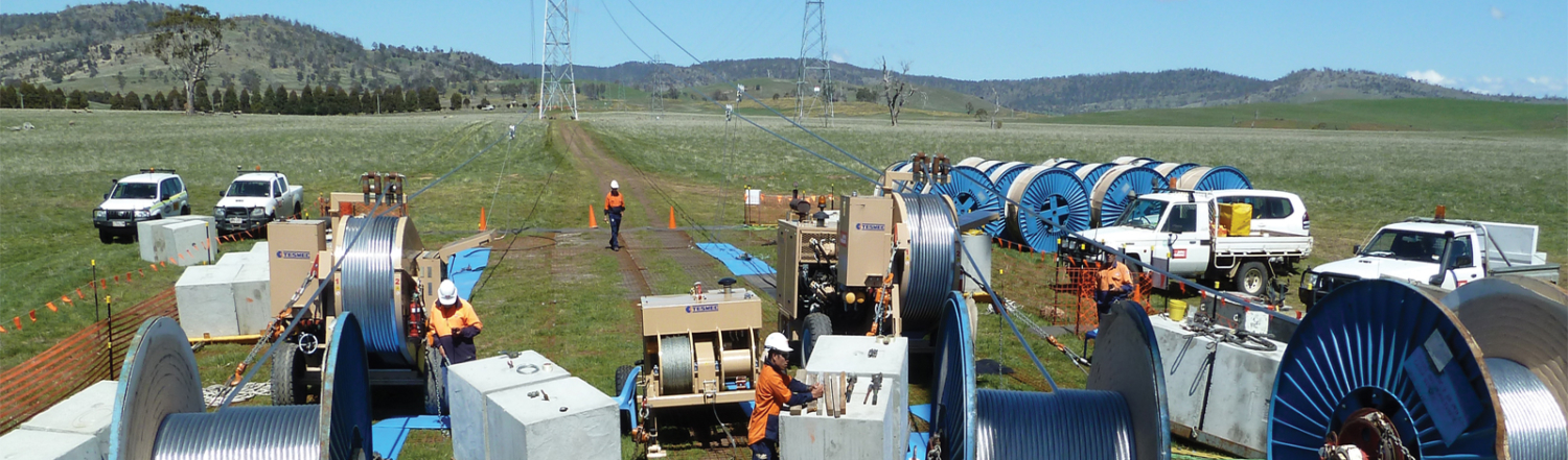 Cable Hauling and Stringing Equipment for Hire - TEN Hire